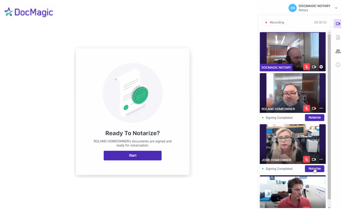 DocMagic Remote Online Notary | DocMagic